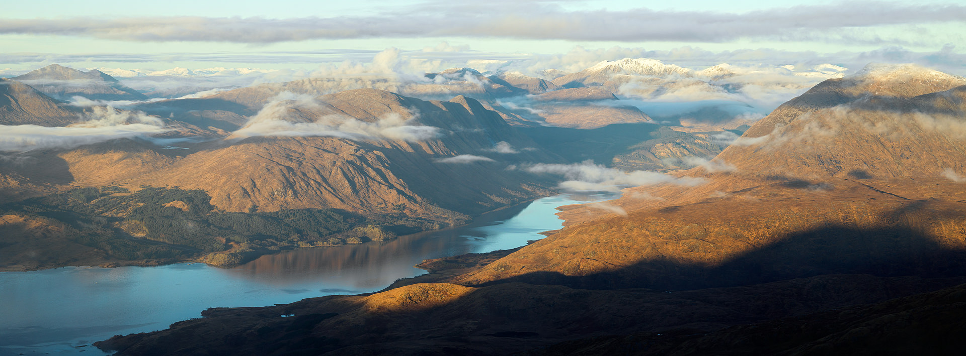 Loch Etive from Ben Cruachan. Hasselblad X1D 75mm. December 2021 ...